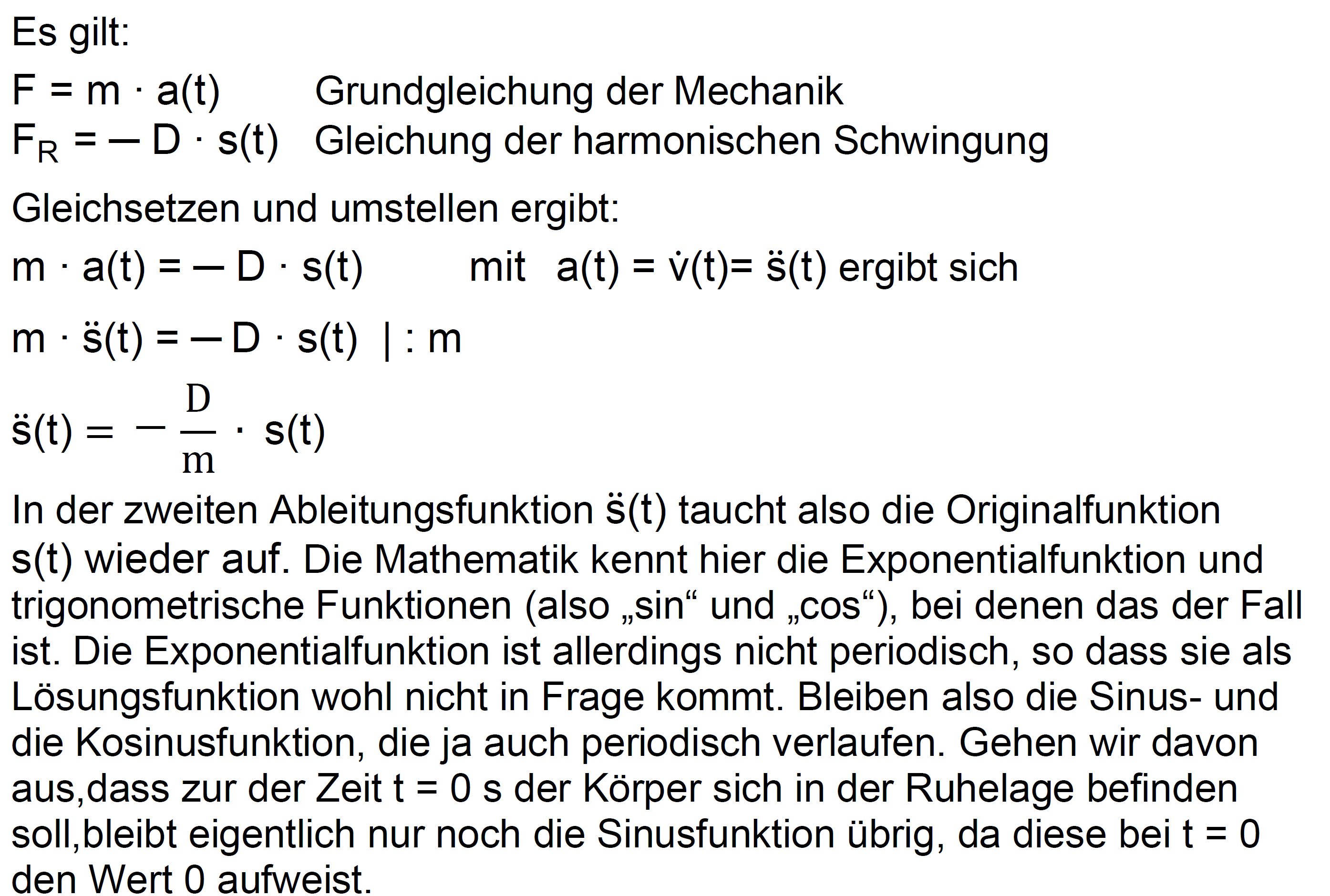 Schwingungsdauer – Q1